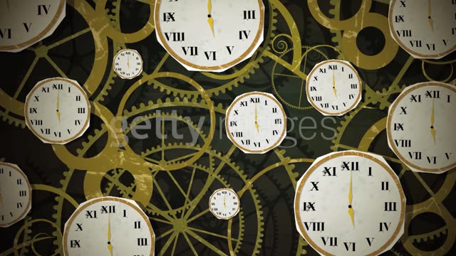 Dynamic graphic animation using paper cutout styled elements to ...