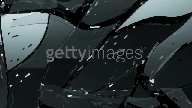 breaking glass slow motion and motion blur. Alpha matte 동영상 (VID ...