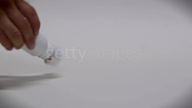 Animation of the avian flu virus& H5N1. Artist impression. Perfect loop ...