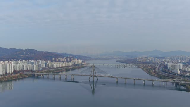 Gangdong-gu, Olympicdaegyo Bridge, Cheonhodaegyo Bridge, Gangbyeonbukro ...