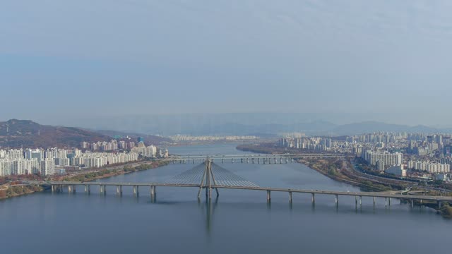 Gangdong-gu, Olympicdaegyo Bridge, Cheonhodaegyo Bridge, Gangbyeonbukro ...