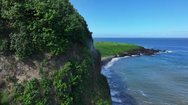 Beach, cliff and tropical scenery in Vavau Islands / Tonga 동영상 ...