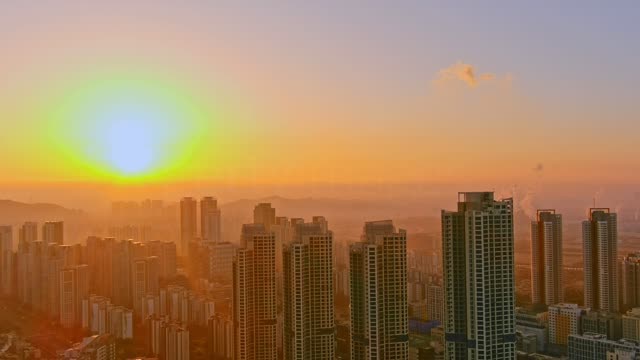 Cheongna International City, Cheongna Lake Park, apartment complex and ...