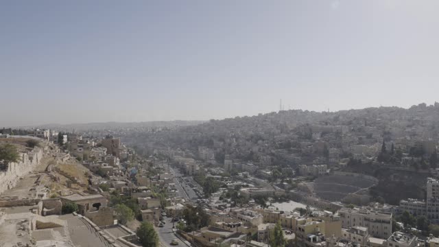 Rome, colosseum, downtown and cityscape / Amman, Jordan 동영상 (ID240317 ...