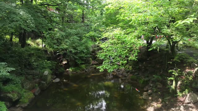Daegu, Dong-gu, Palgongsan, Donghwasa, valley, waterfall and nature ...