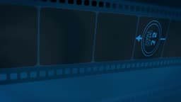 universal film leader countdown (VID_1493281) - 게티이미지뱅크