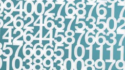 Animation of an Abstract House Made Out of Numbers (VID_2384159) - 게티이미지뱅크