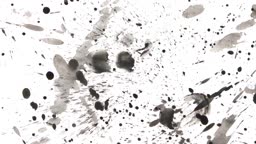 A dynamic texture of paint spatter. Composite this over your footage ...