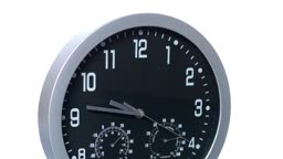 Clock ticking accelerated time.High Speed countdown timer.Time flies ...