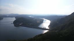 Geumgang River, Daecheong Dam and nature scenery / Cheongju-si ...