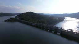 Geumgang River, Daecheong Dam and nature scenery / Cheongju-si ...