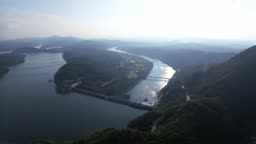 Geumgang River, Daecheong Dam and nature scenery / Cheongju-si ...