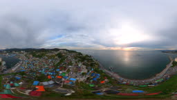 Seascape around Mukho Port, Dojjaebigol Sky Valley and Mukho Lighthouse ...