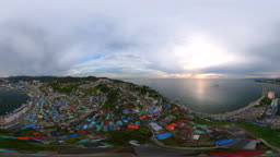 Seascape around Mukho Port, Dojjaebigol Sky Valley and Mukho Lighthouse ...