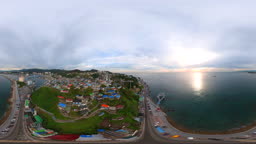 Seascape around Mukho Port, Dojjaebigol Sky Valley and Mukho Lighthouse ...
