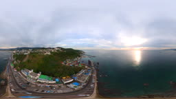 Seascape around Mukho Port, Dojjaebigol Sky Valley and Mukho Lighthouse ...