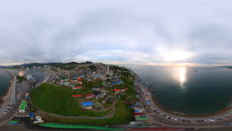 Seascape around Mukho Port, Dojjaebigol Sky Valley and Mukho Lighthouse ...