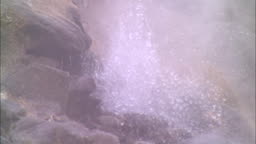 Volcanic activity, steaming and boiling water / Kamchatka Peninsula ...