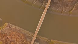 Siheung-si, Misaenguidari, mudflat, village, and nature scenery at ...