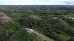 Bohol, Chocolate Hills and nature scenery / Philippines (LE240033) - 게티 ...