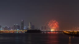 Seoul, Han River, Yeongdeungpo-gu, Yeouido, Hangang Railway Bridge ...