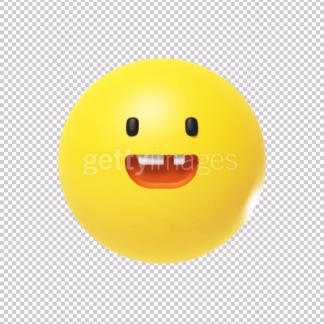 신나게 웃는 이모티콘 동영상 (MT08235003-203) - 게티이미지뱅크